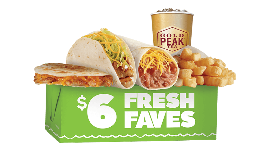 Del Taco - Food - Fresh faves box meals
