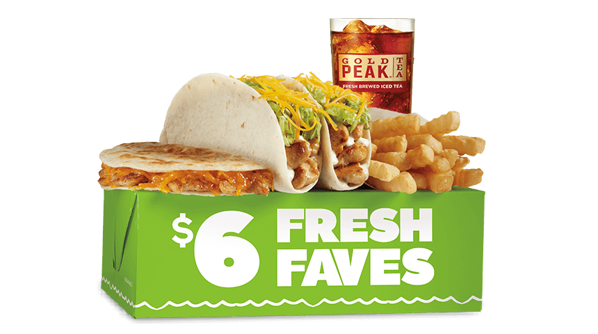 Del Taco - Food - Fresh faves box meals